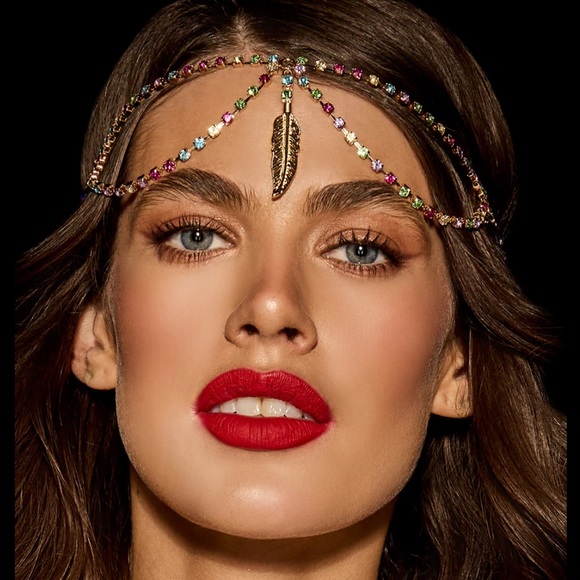 Honey Birdette | Tops | Bnwt Ultra Rare Hb Delphine Sm Rainbow Crystal ...